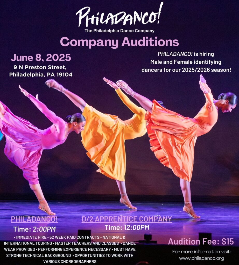 Events from June 8 – July 7 – Philadanco