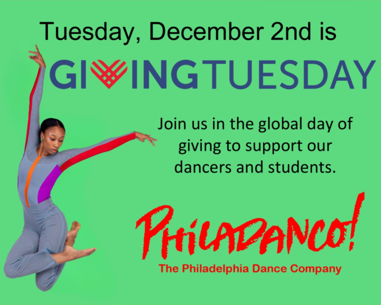 Giving Tuesday! – Philadanco